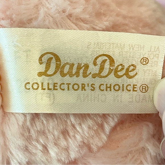 Dan Dee | Toys | Dan Dee Pink Teddy Bear Holding A Cupcake Plush ...